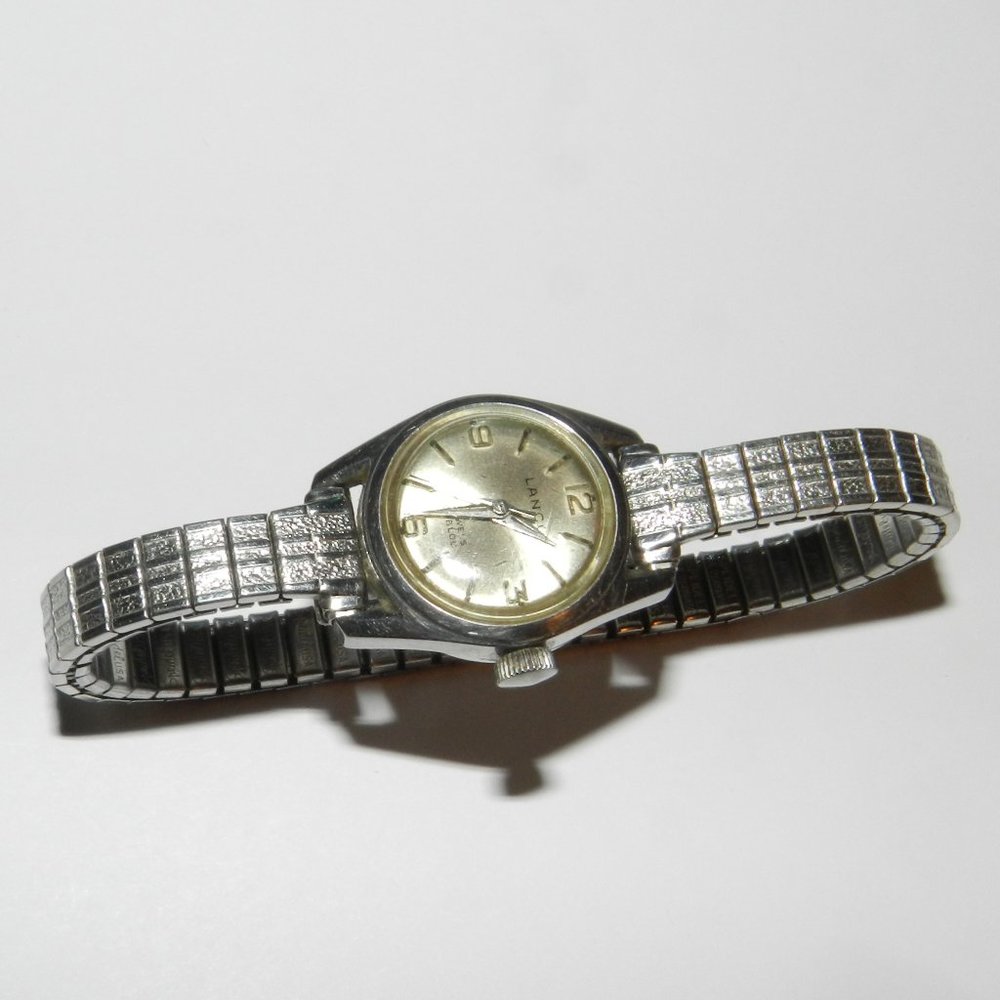 Vintage Antimagnetic Lanco Swiss Made Incabloc 17 Jew… - Gem